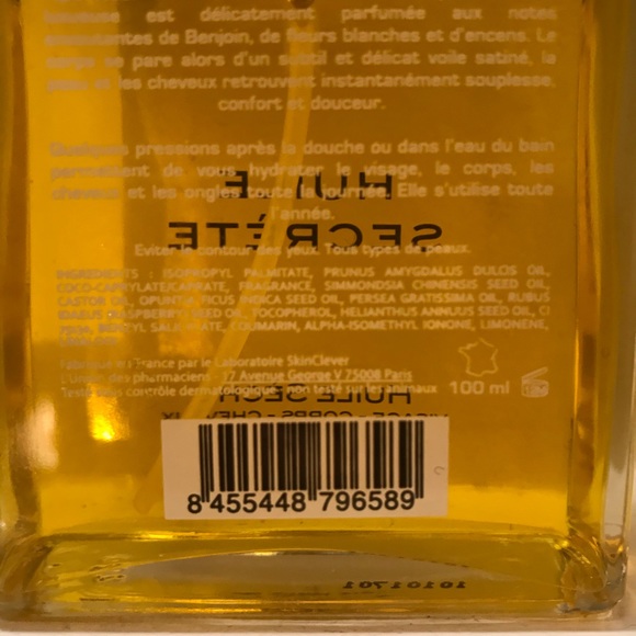 Huile Sèche | Skincare | Huile Secrte Huile Sche French Body Oil | Poshmark